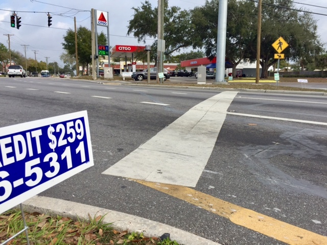 Tampa Code Enforcement cracking down on illegal signs - abcactionnews ...