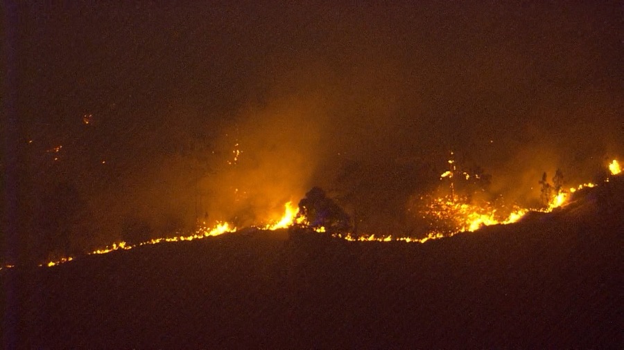 PHOTOS: Crews battle large brush fire at Indian Lake Estates - Gallery ...