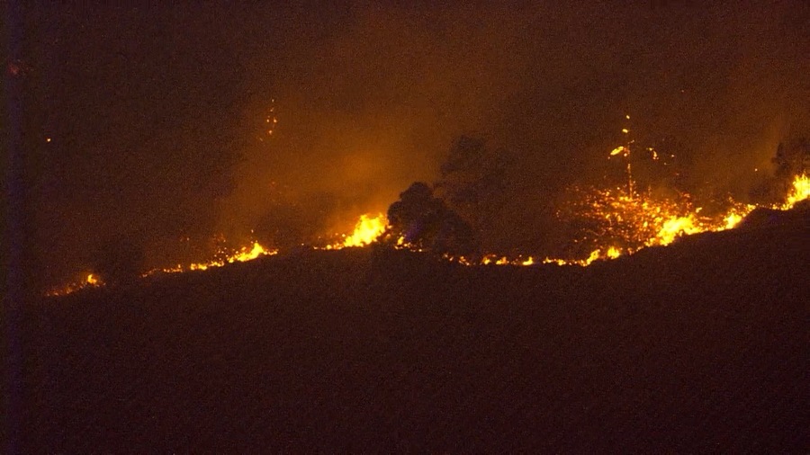 PHOTOS: Crews battle large brush fire at Indian Lake Estates - Gallery ...