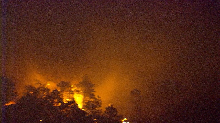 PHOTOS: Crews battle large brush fire at Indian Lake Estates - Gallery ...