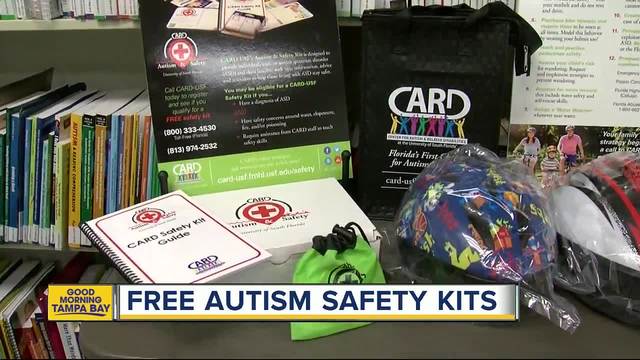 USF helps local families by giving away Autism & Safety kits ...