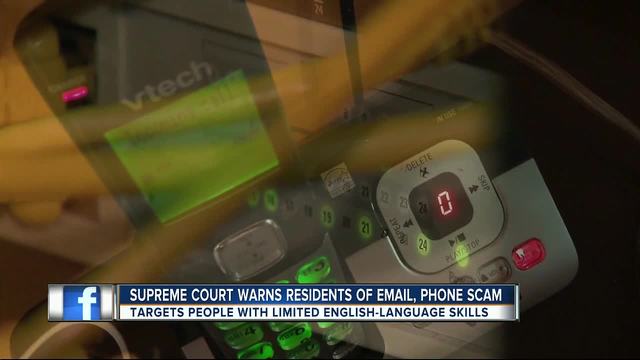 Supreme Court email, phone scam targets immigrants - abcactionnews.com ...
