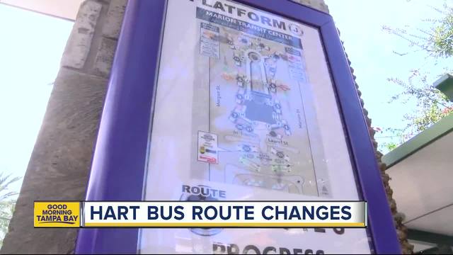 Major schedule shake-up begins for HART bus routes - abcactionnews.com ...