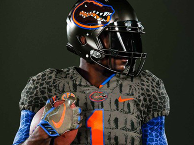 Florida Gators, Nike unveil uniform that looks like alligator skin ...