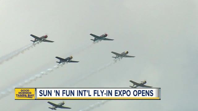 Sun 'n Fun Int'l Fly-In & Expo takes to the skies over Lakeland this ...